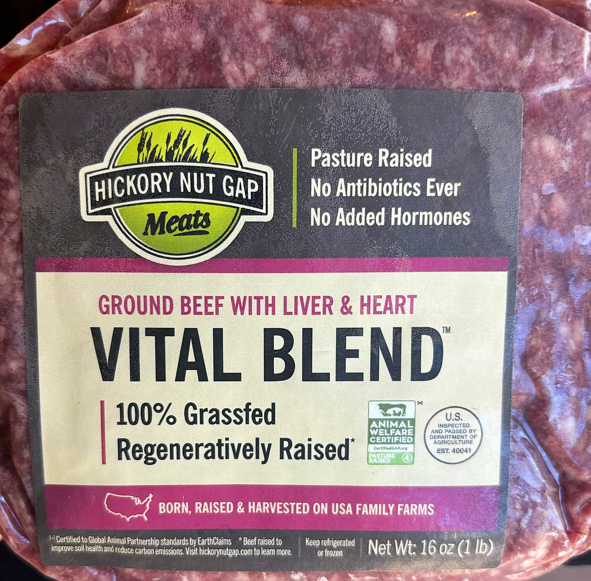 Ground Beef With Liver And Heart – The Organic Butcher Shop